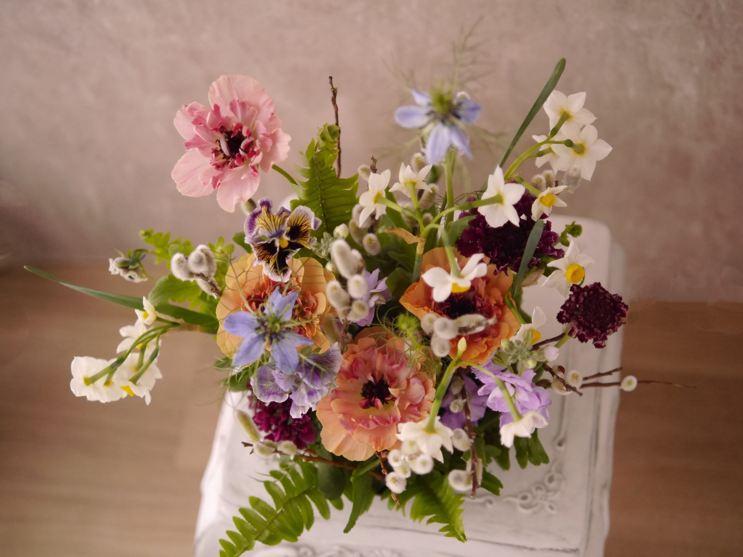 JEUGIAカルチャーセンター木の葉モール橋本 1月レッスン | 福岡のフラワーアレンジメントならフルーヴェール